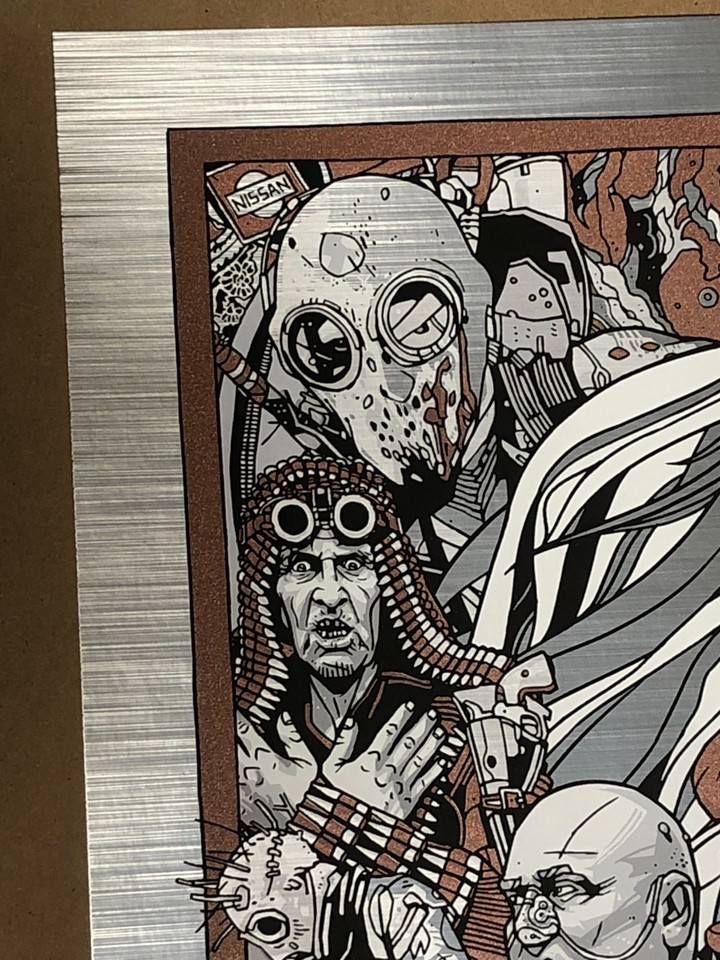 Tyler Stout Mad Max Fury Road Metallic Variant XX/100 Poster Print ...