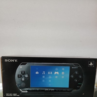 Sony PSP-1001 Black Portable Handheld Console PlayStation BRAND NEW ...