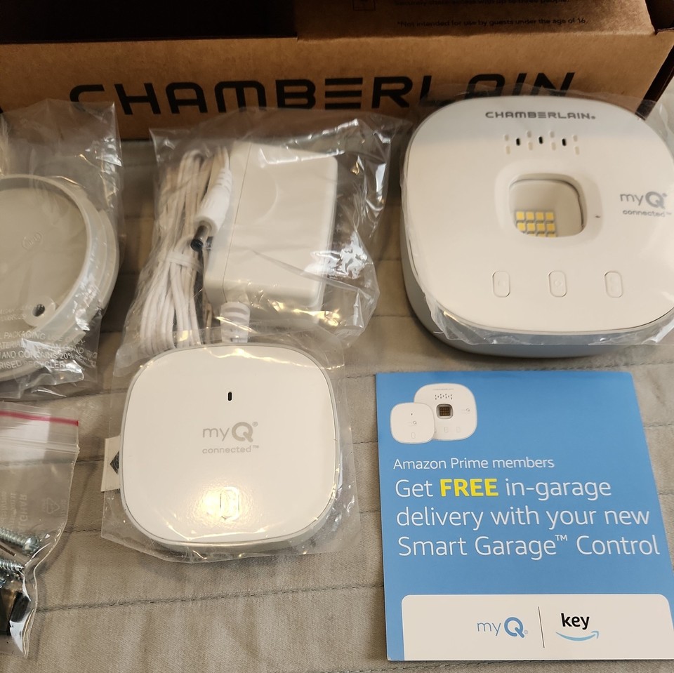Liftmaster myQ Smart Garage Control Wireless Garage Hub and Sensor ...