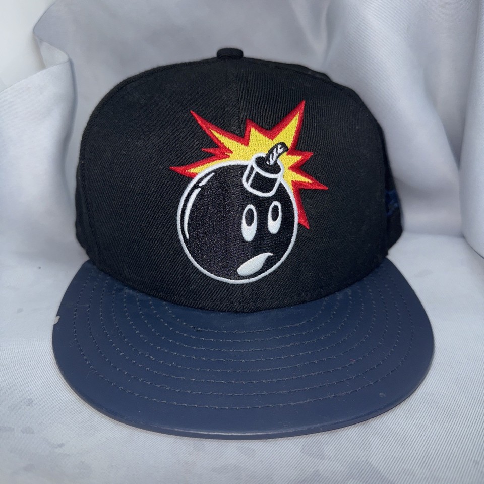 The Hundreds Adam Bomb Snapback Hat Cap Black | eBay