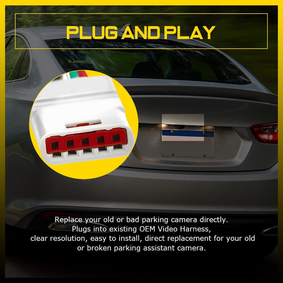 NEW Rear View Back Up Parking Reverse Camera Fit For Chevrolet Malibu ...