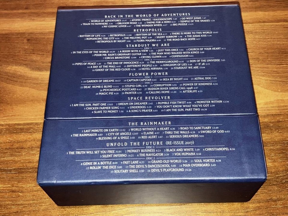 THE FLOWER KINGS CD Box Set Japan Edition 10CD Complete Collection ...