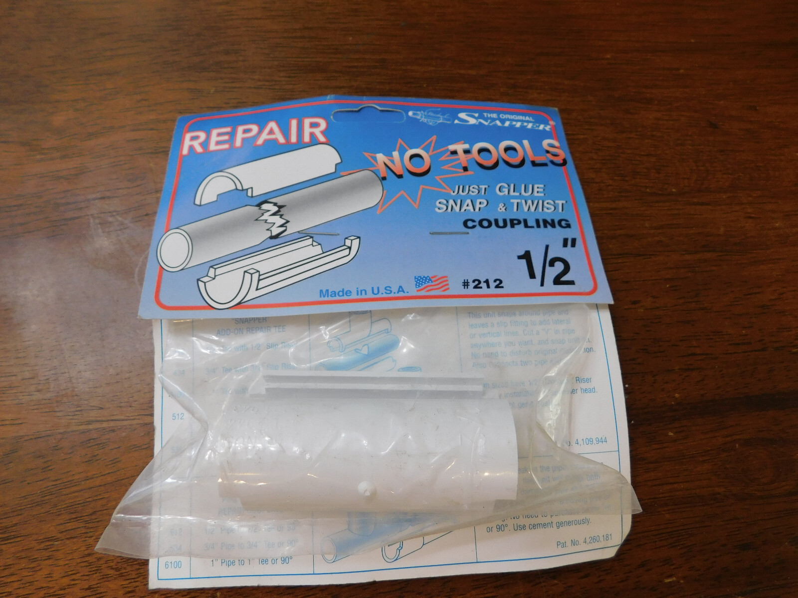 The Original Snapper PVC Repair - NO TOOLS - 1/2" PVC Pipe Repair ...