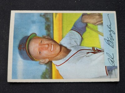 1954 Bowman Baseball Card # 142 Al Brazle - St. Louis Cardinals (EX) | eBay