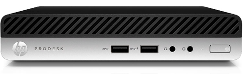 HP ProDesk 400 G4 DM Mini Computer i5-8500T 2.2Ghz 8GB DDR4 256GB NVM ...