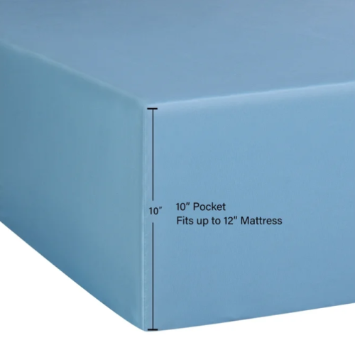 Basic Value Microfiber Sheet Set, Queen, Blue, 4 Piece | eBay