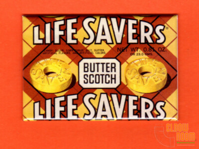 Life Savers vintage label art Butterscotch 2x3" fridge/locker magnet | eBay
