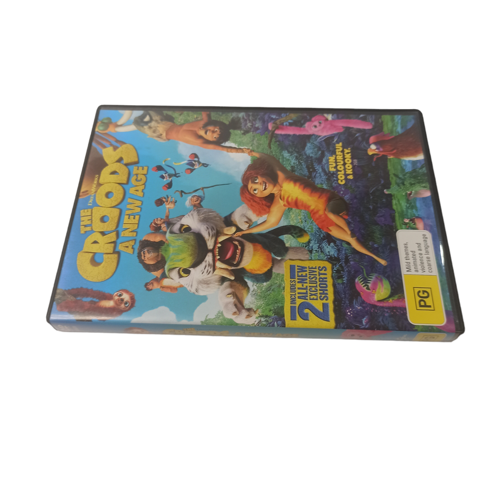 The Croods 1-2 DVD Movie Animation Children Kids Family Adventure ...