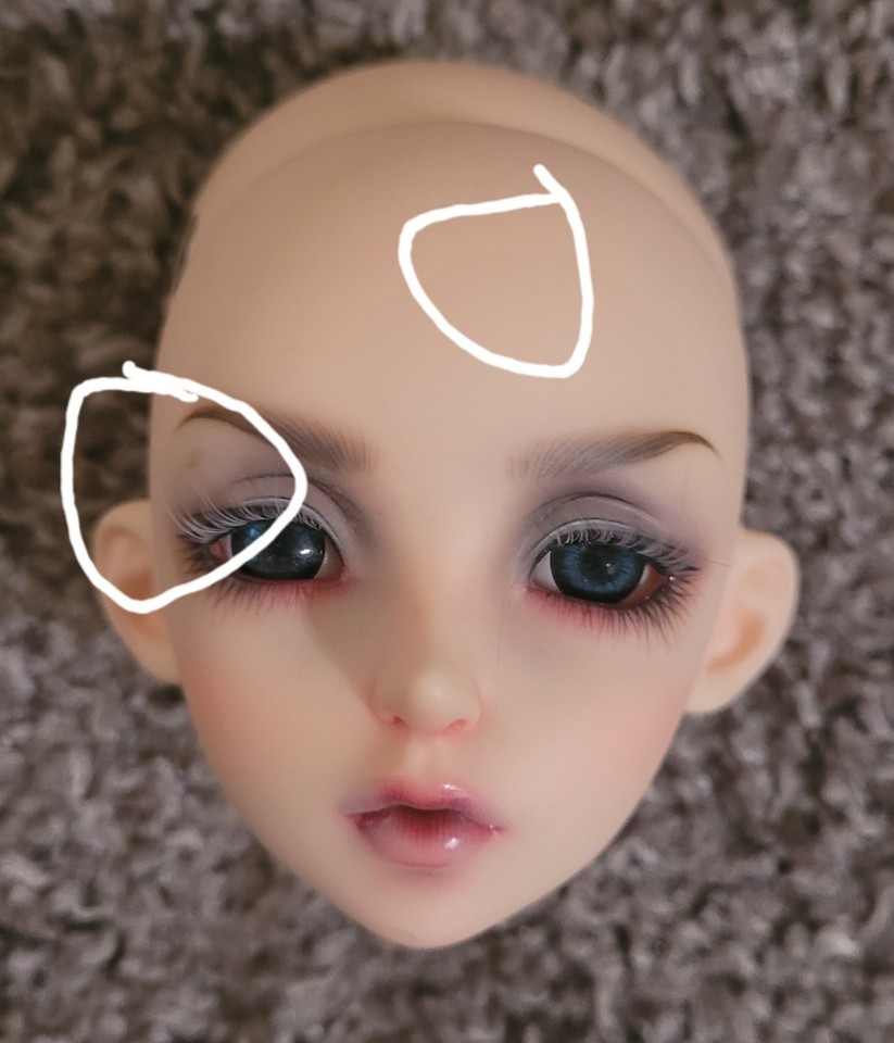 1/3 BJD SD Fairyland Feeple60 Sia Crow Head | eBay