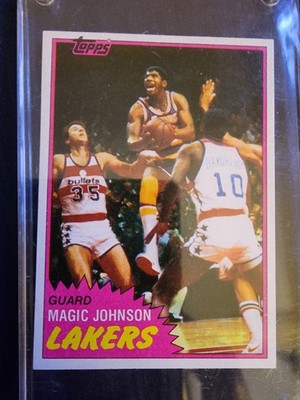 Magic Johnson Topps Rookie Card | eBay