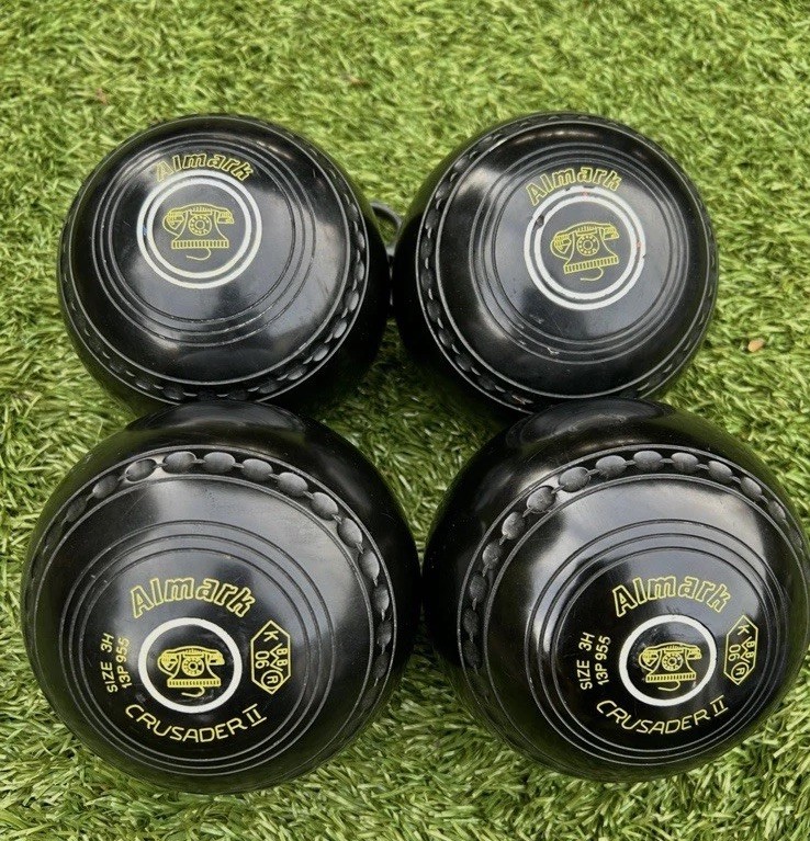 Lawn Bowls Almark Crusader II Size 3H | eBay UK