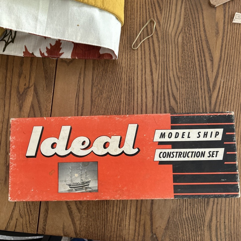 Vintage Ideal Arabella No. 1518 Const Set Wooden Model Kit may be ...