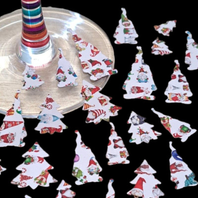 Gonk Table Confetti Gnome Xmas Table Confetti Christmas GnomesTable ...