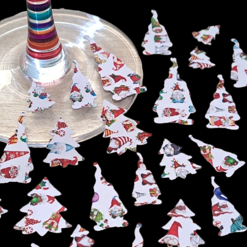 Gonk Table Confetti Gnome Xmas Table Confetti Christmas GnomesTable ...