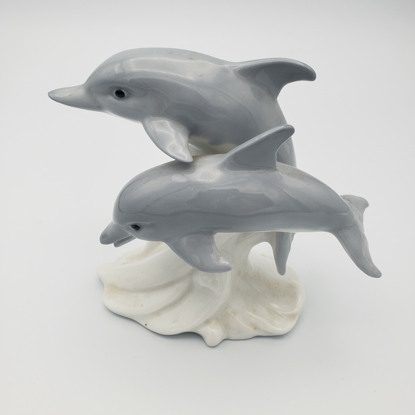 Dolphins Figurine Porcelain 4 1/2" H Otagiri Japan | eBay