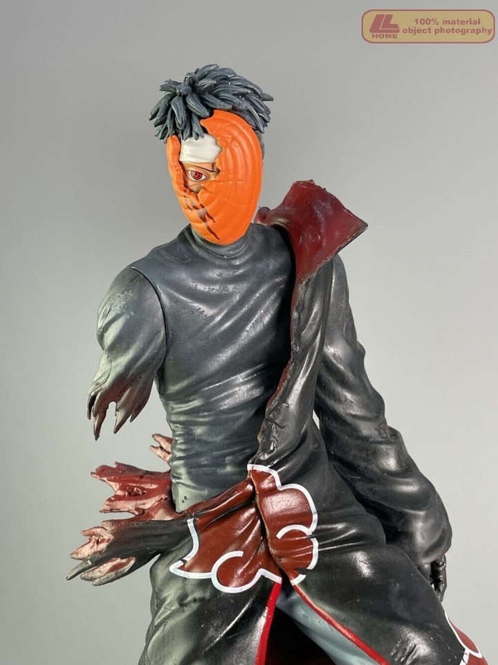 Anime Ninja Shppuden Akatsuki Uchiha Obito Broken Arm PVC Figure Statue ...