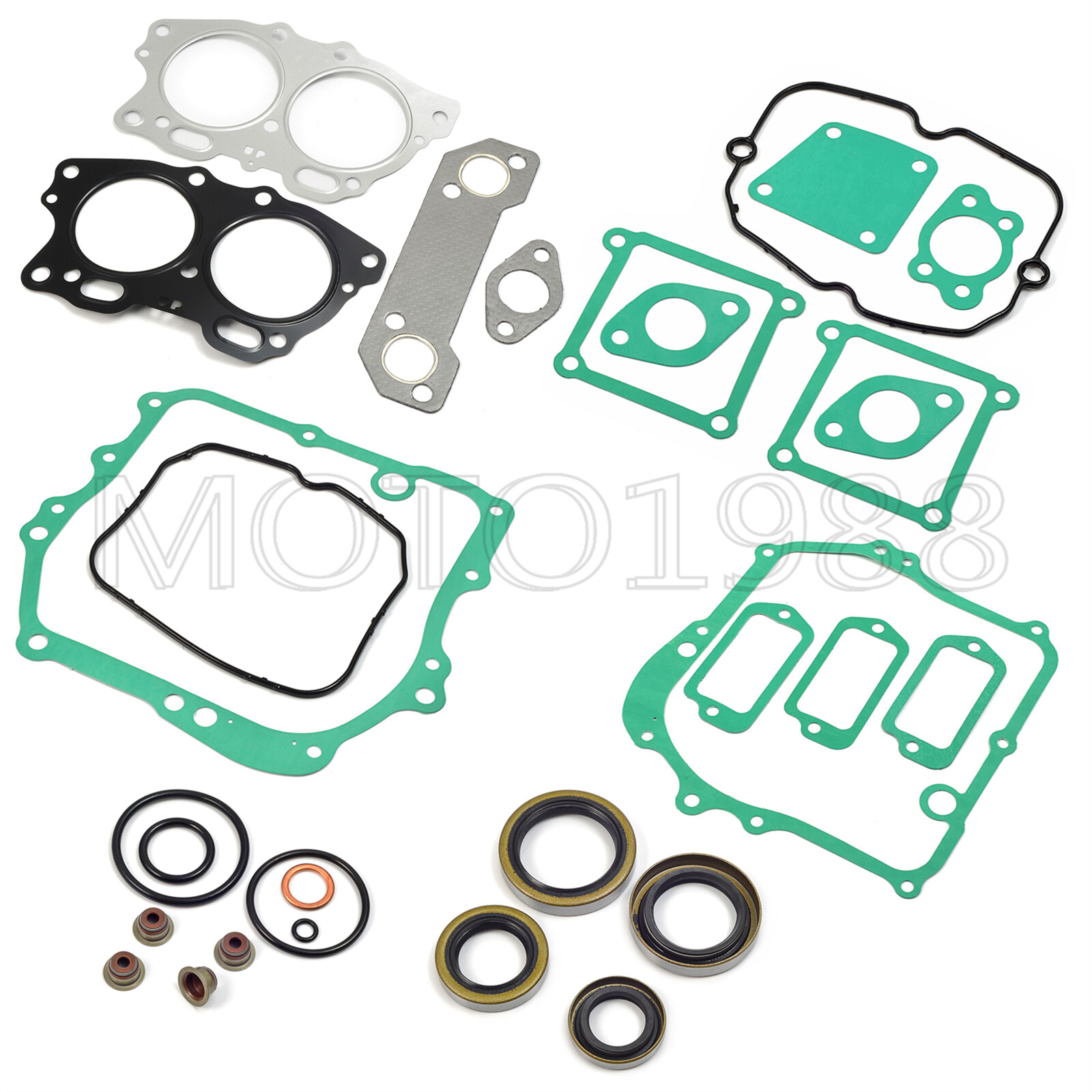 Engine Rebuild Kit Piston Gasket Valve For EZGO Golf Cart Robin 350cc ...