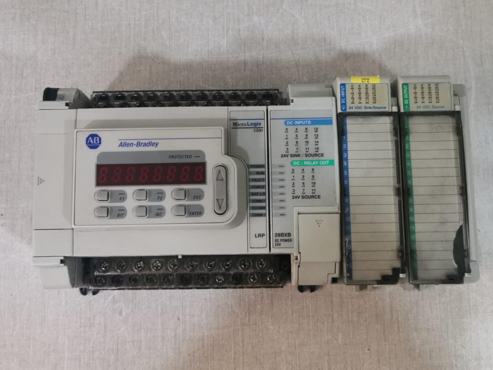 Allen Bradley MicroLogix™ 1500 1764-28BXB, 1769-IQ16 & 1769-ECR I/O ...