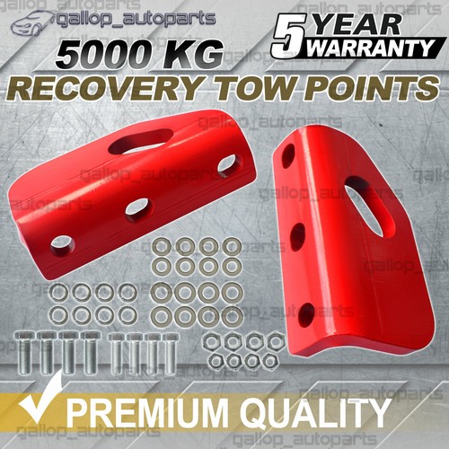 2 RECOVERY TOW POINT KIT FOR TOYOTA LANDCRUISER UZJ200 VDJ200 HEAVY ...