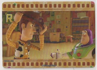 2023 CardFun Pixar Genesis Toy Story Woody Buzz Gold Rare R DISC01-R31 ...