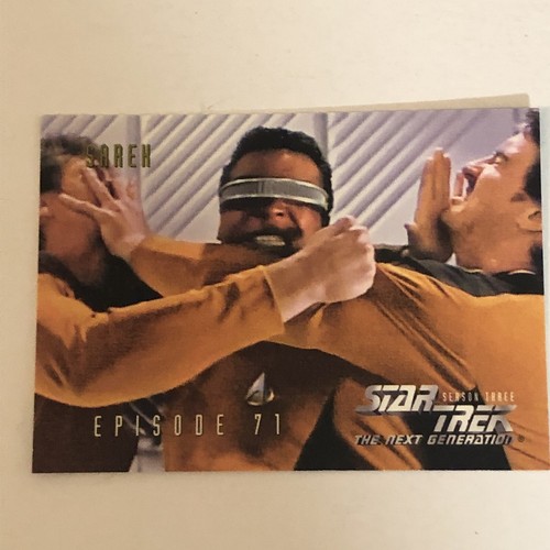 Star Trek TNG Trading Card Season3 #299 Levar Burton | eBay