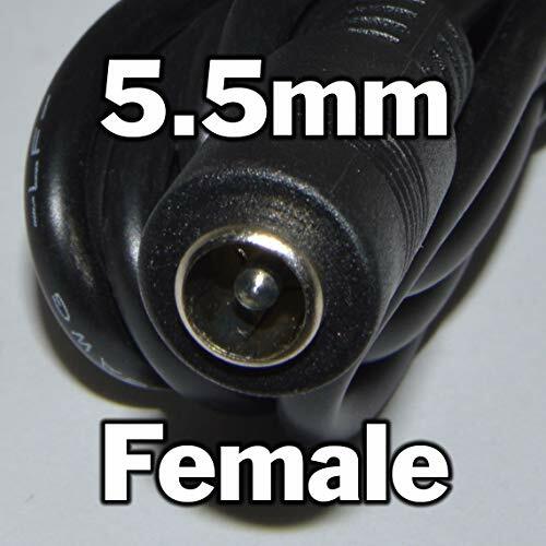 5 Volt DC, 1 Amp Power Adapter with 5.5mm x 2.1mm Female Plug, Center ...