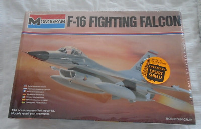 MONOGRAM F-16 Fighting Falcon hobby kit - NIB/1980 | eBay