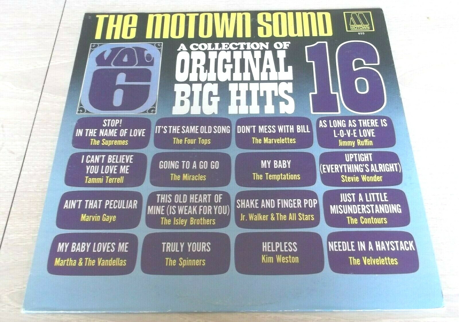 The Motown Sound Volume 6 LP 33 Album 1967 Motown Records Vintage | eBay