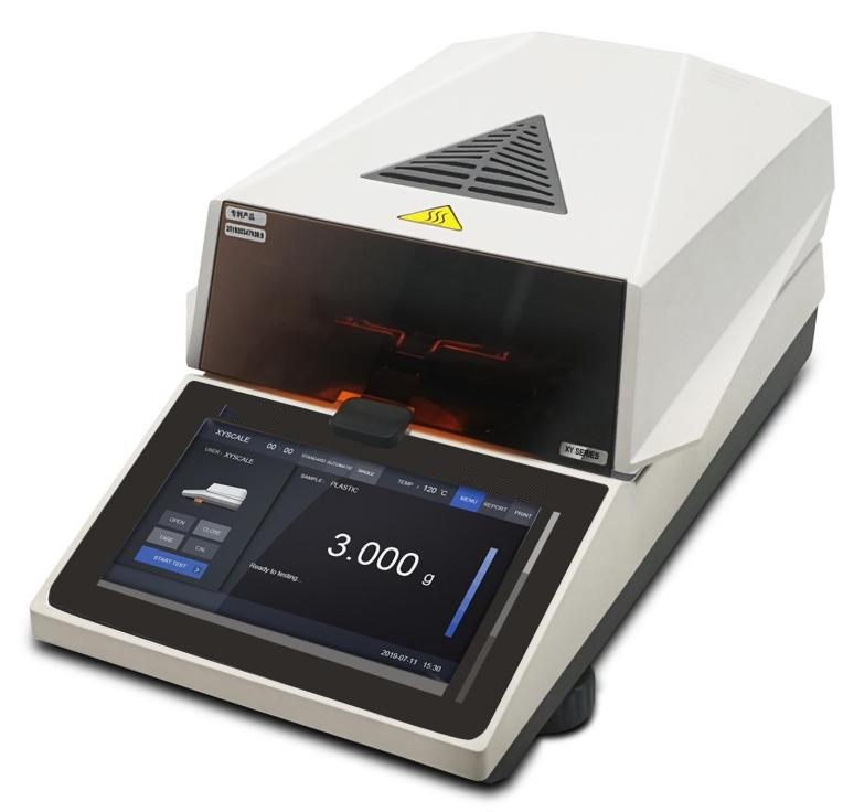 Lab Halogen Rapid Moisture Analyzer Meter Tester Equipment with ...