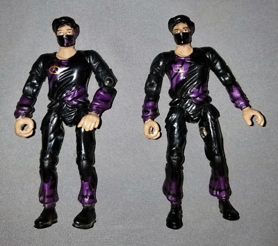 (2) 1996 Desert Stealth Hadji 3.25" Galoob Action Figure Johnny Quest ...