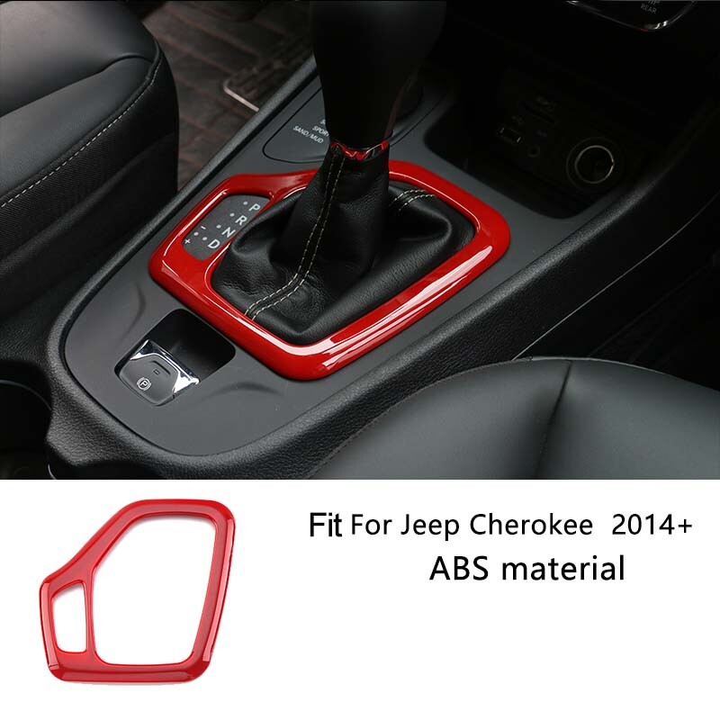 25x Red Center Console Full Decor Kit Accessories Cover for Jeep ...