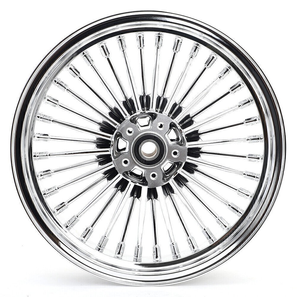16x3.5 Fat Spoke Wheel Front Rim for Harley Softail Fatboy Slim ...