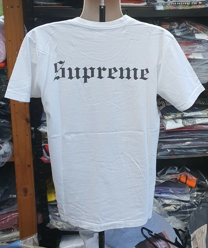 T-Shirt Vintage Blanc SS14 Supreme X Dead Kennedys Taille L Rare 2014 ...