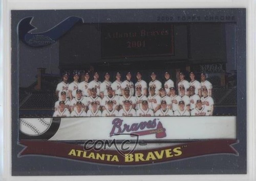 2002 Topps Chrome Atlanta Braves Team #643 | eBay