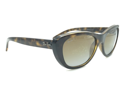 Ray-Ban RB 4227 710/T5 Polarized Tortoise Cat Eye Sunglasses Brown 55 ...