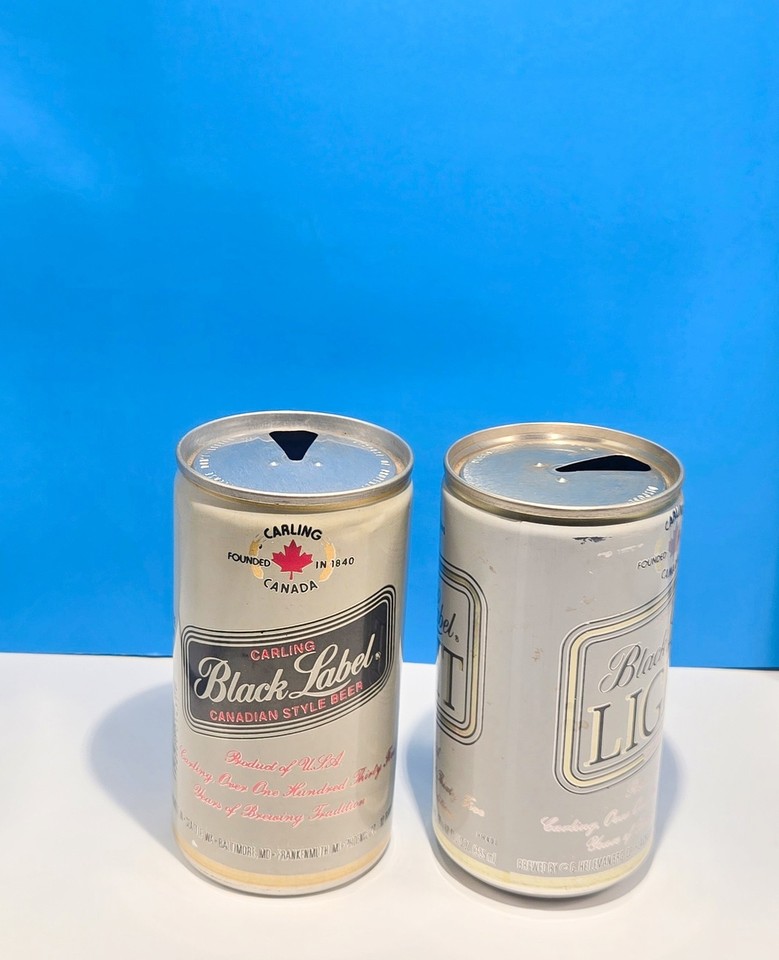 Carling Black label (EMPTY) 12oz BEER CANS | eBay