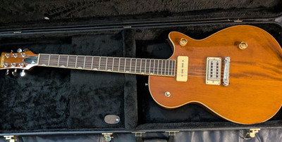 Gretsch G2215-P90 Streamliner Junior Jet Club Electric Guitar - case ...