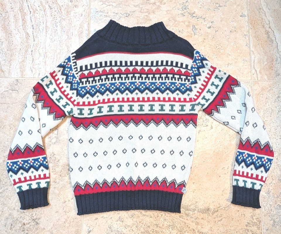 NWT: Sophie And Sam - Boys warm, buttoned collard pullover. Size S (7-8 ...