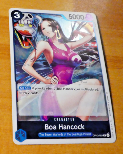 ONE PIECE ENGLISH CARD GAME HOLO CARTE OP13-051 EN NM | eBay