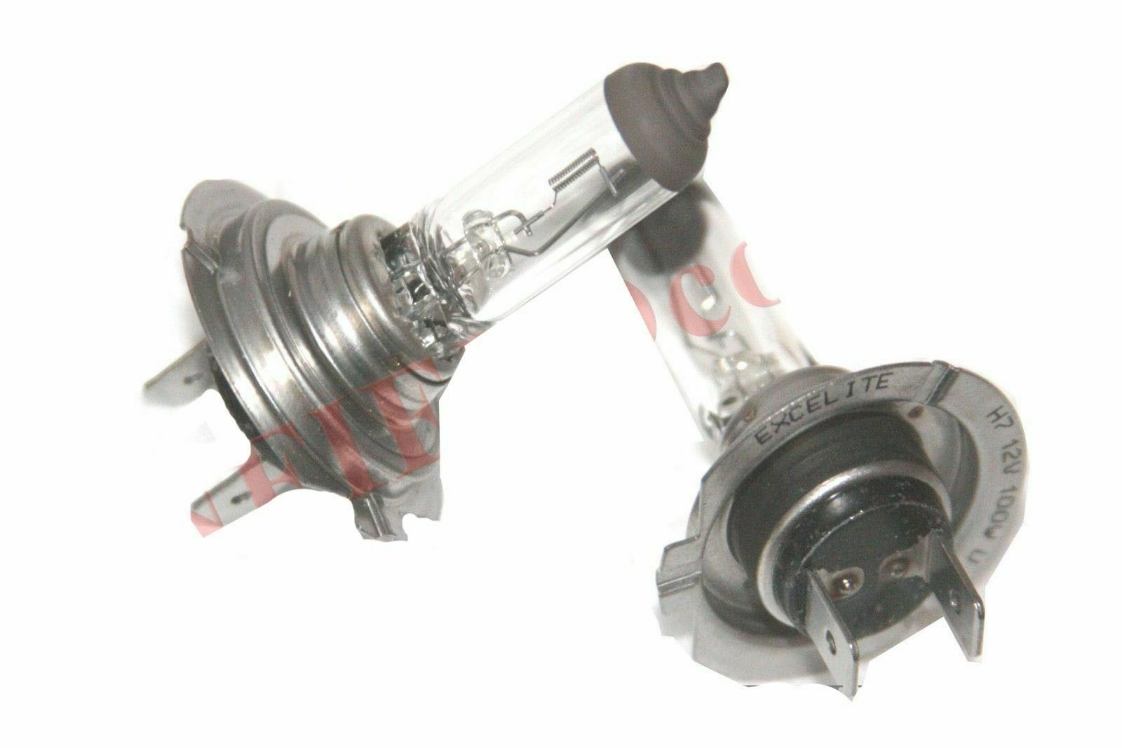 Pair Rally H7 Exra Bright PX26D UV Free Headlight Bulb Car Motorbikes ...