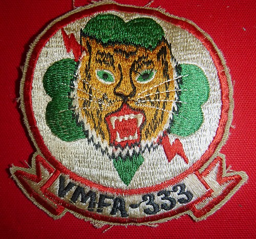 The Fighting Shamrocks - Flight Patch - VMFA 333 - Vietnam War - G.033 ...