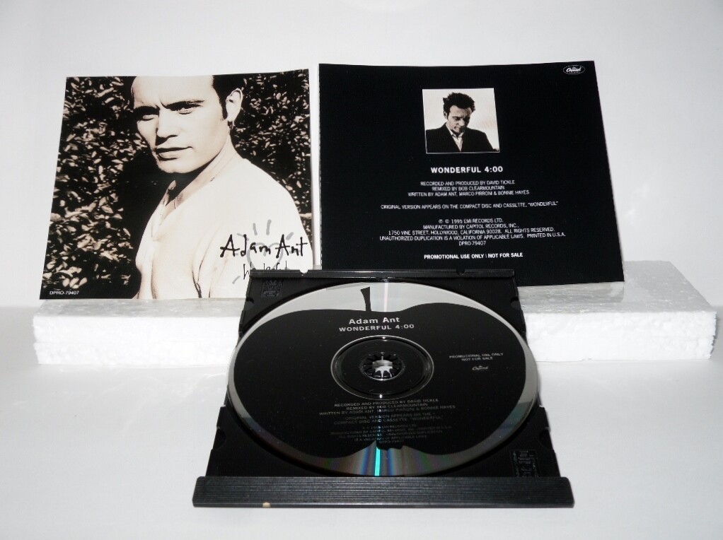 Adam Ant - Wonderful Promotional ONLY CD Single - DPRO-7 ** Free ...