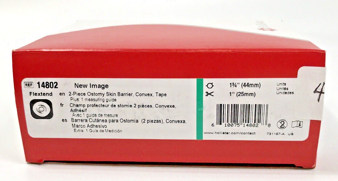 4 Hollister 14802 Skin Convex Barriers 1-3/4” Flange Cut up to 1 ...