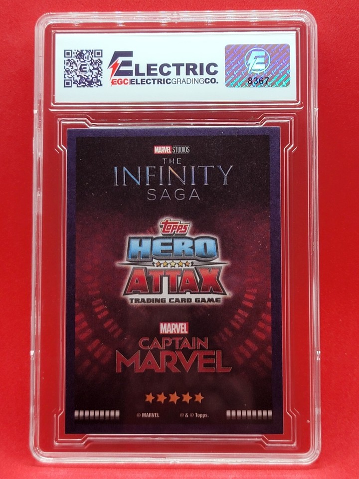 2021 Topps Marvel Hero Attax TCG SCARLET WITCH SP8 Gold Foil Holo SSP ...