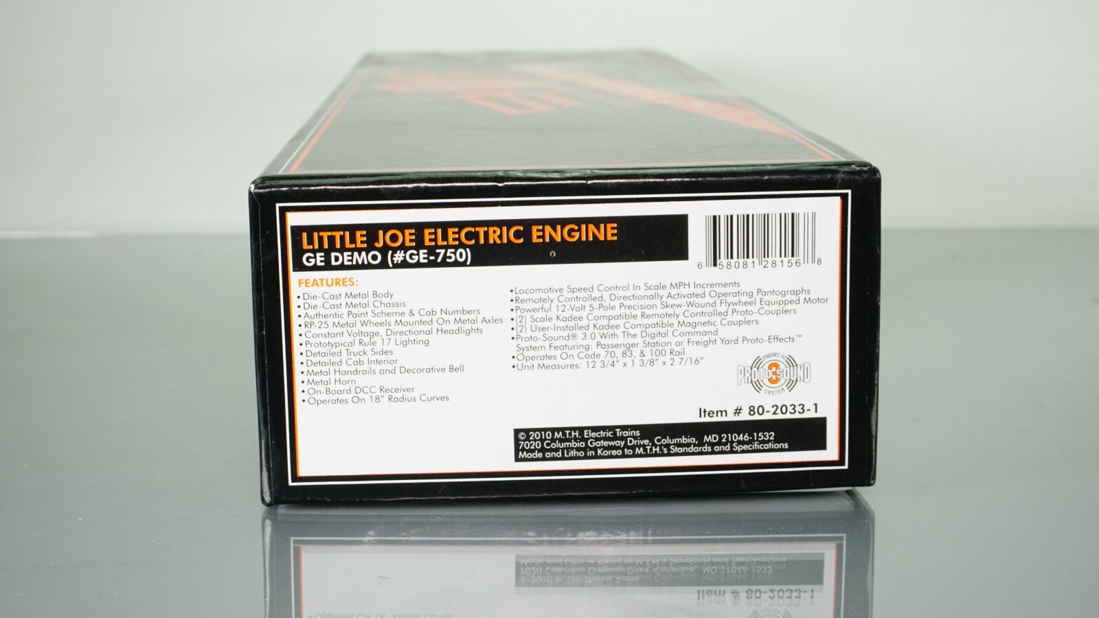 MTH Little Joe Electric Engine GE Demo GE-750 DCC w/Sound HO scale | eBay