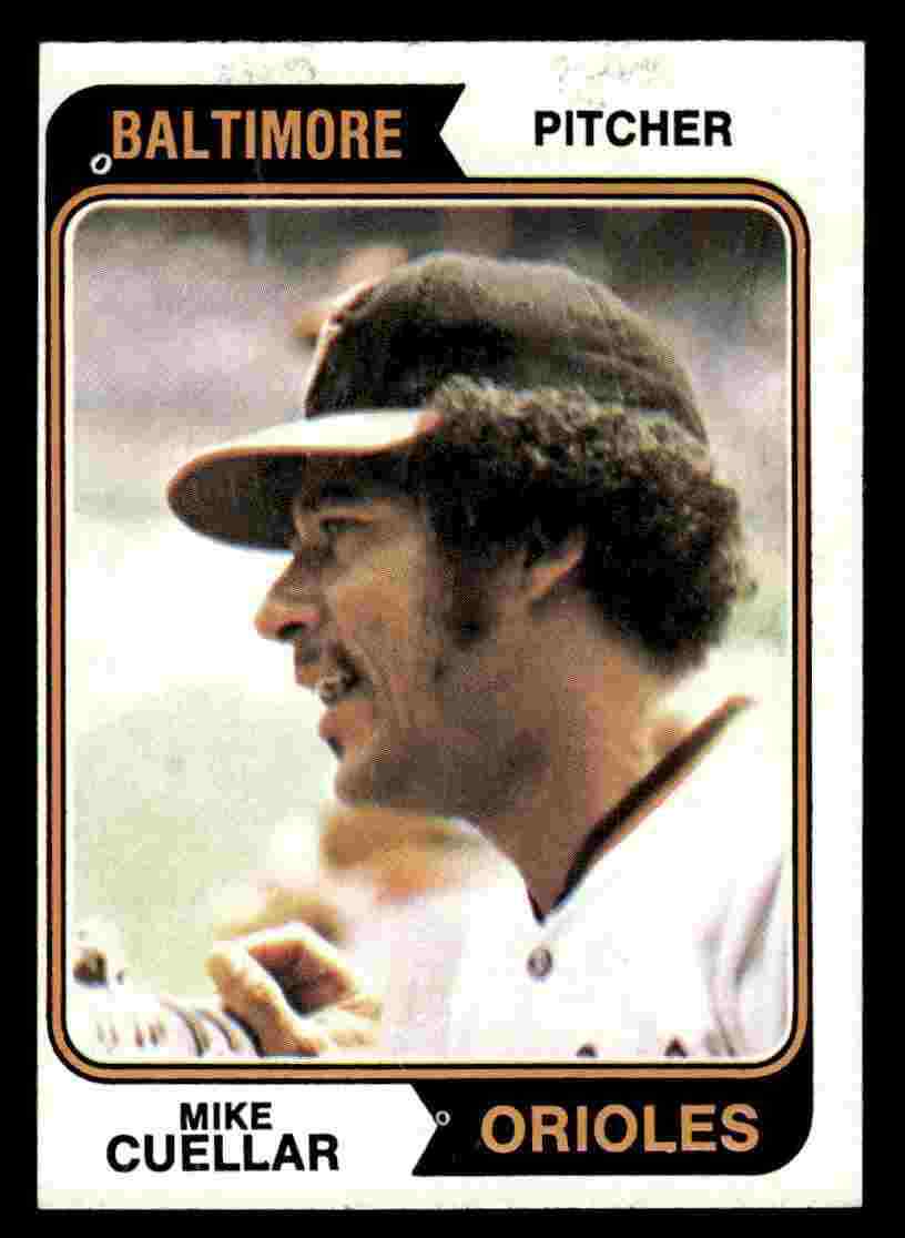 1974 Topps Mike Cuellar #560 - Baltimore Orioles | eBay