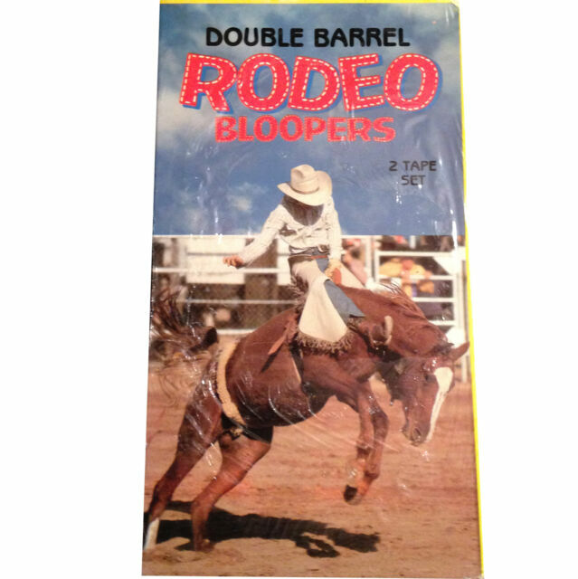 Double Barrel Rodeo Bloopers (VHS, 2001, 2-Tape Set, 2-Pack) for sale ...