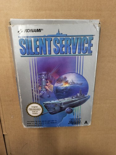 BOXED NINTENDO NES GAME SILENT SERVICE | eBay UK