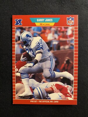 1989 Pro Set - #120 Garry James Lions | eBay