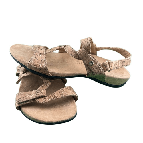 VIONIC Cork Sandals Size 9 Adjustable Back Strap Sandals | eBay